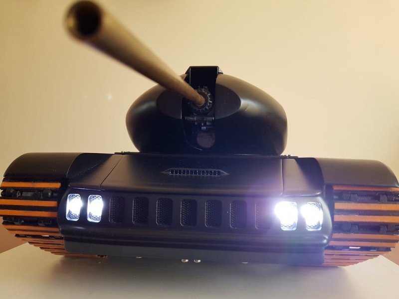 Tank RC. Turret 3D Printer Model Download Free STL File - 3axis.co