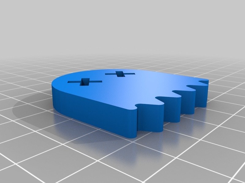 Pac-man And Ghost 3D Printer Model Download Free STL File - 3axis.co