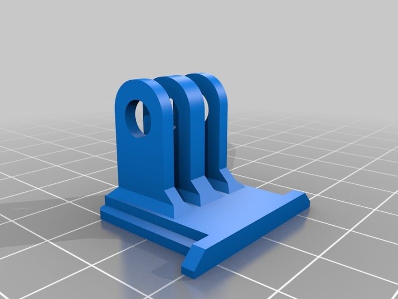 Syma X8C GoPro Mount 3D Printer Model Download Free STL File - 3axis.co