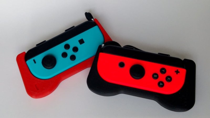 Joy-Con Grip With Centered Triggers – Nintendo Switch JoyCon Holder 3D ...