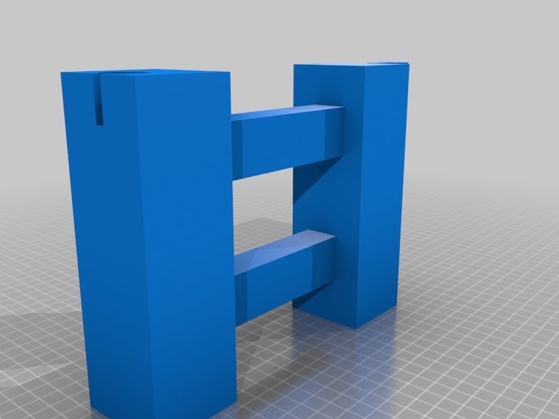 Minecraft Fence 3D Printer Model Download Free STL File - 3axis.co