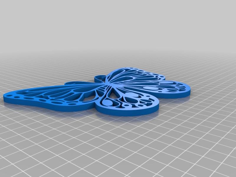 Butterfly 3D Printer Model Download Free STL File - 3axis.co