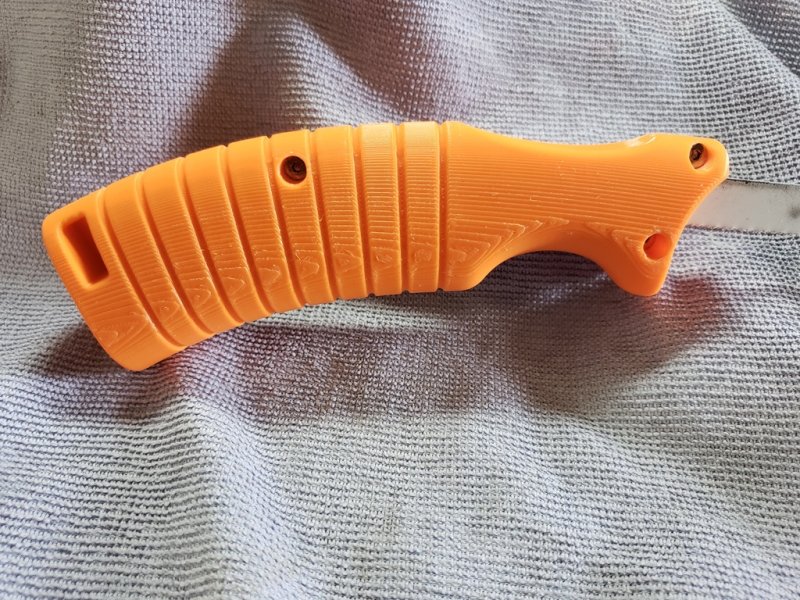 Ergonomic Hacksaw Handle W/3mm Screws 3D Printer Model Download Free ...