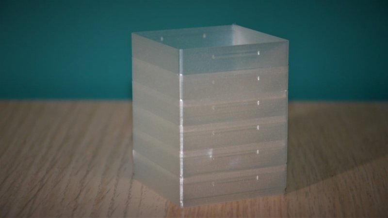 Small Stackable Vase Box 3D Printer Model Download Free STL File - 3axis.co