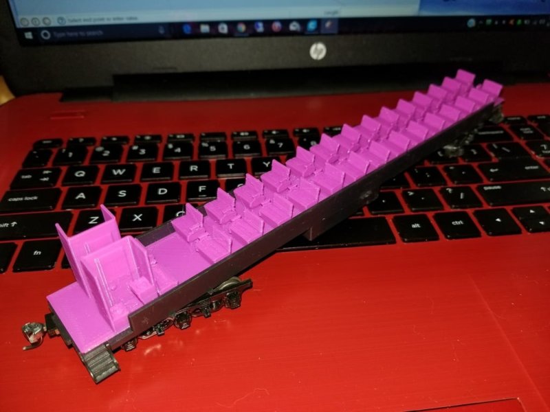 Interior For Athearn Heavyweight Pullman HO Scale 3D Printer Model ...