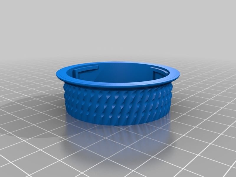 Rear Lens Cap For Nikon F-mount, Fully Printable. 3D Printer Model ...