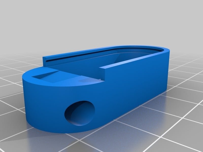 Keychain Pill Box 3D Printer Model Download Free STL File - 3axis.co
