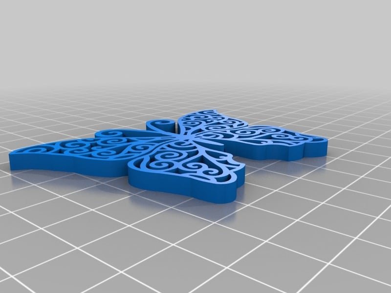 Butterfly # 33 3D Printer Model Download Free STL File - 3axis.co