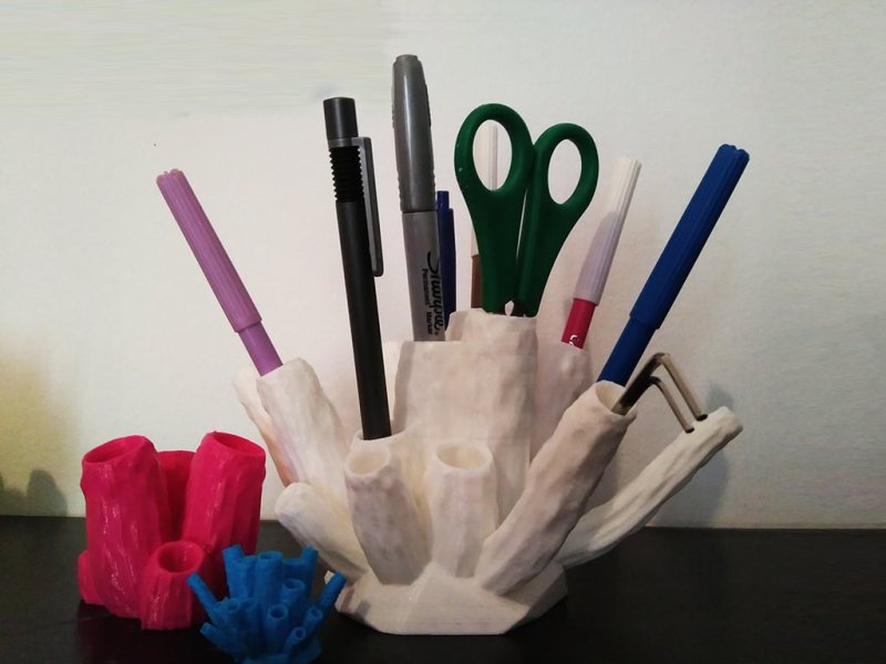 Plastic Reef #3: Tube Sponge Generator 3D Printer Model Download Free ...