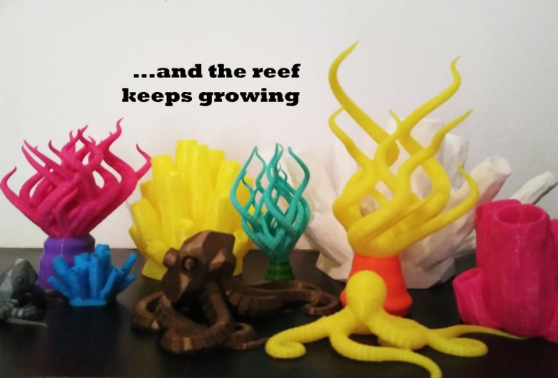 Plastic Reef #3: Tube Sponge Generator 3D Printer Model Download Free ...