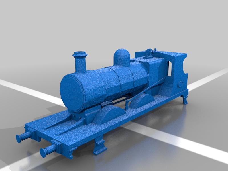 N Gauge LYR 2-6-0 (RWS James)[S0] 3D Printer Model Download Free STL ...