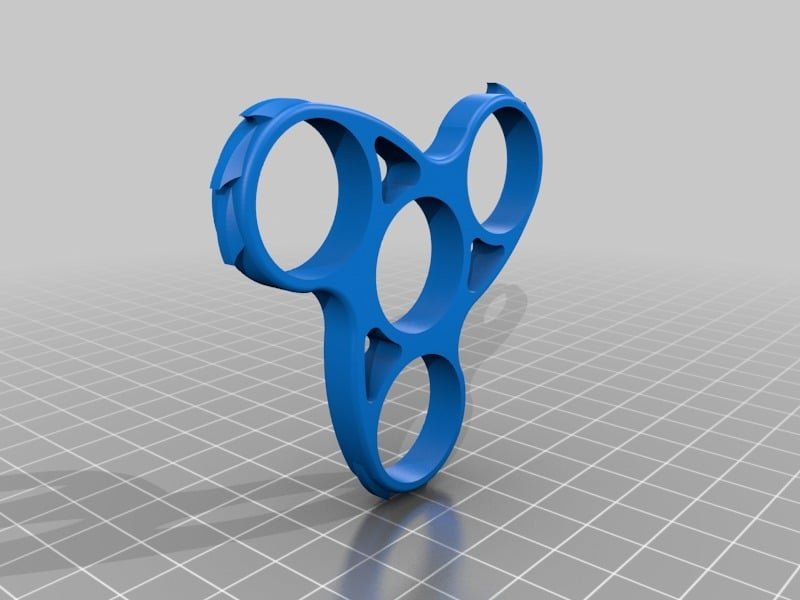 Fidget Spinner 3D Printer Model Download Free STL File - 3axis.co