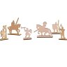 Laser Cut Army Toy Soldiers Miniature Figures Free Vector cdr Download ...