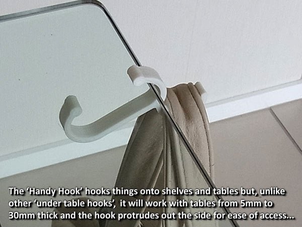 Handy Hooks 3D Printer Model Download Free STL File - 3axis.co