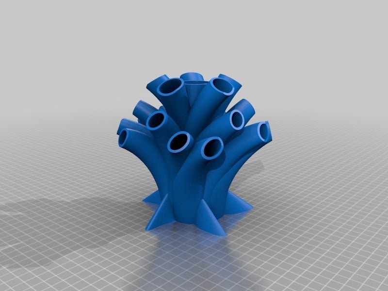 Pen Holder 3D Printer Model Download Free STL File - 3axis.co