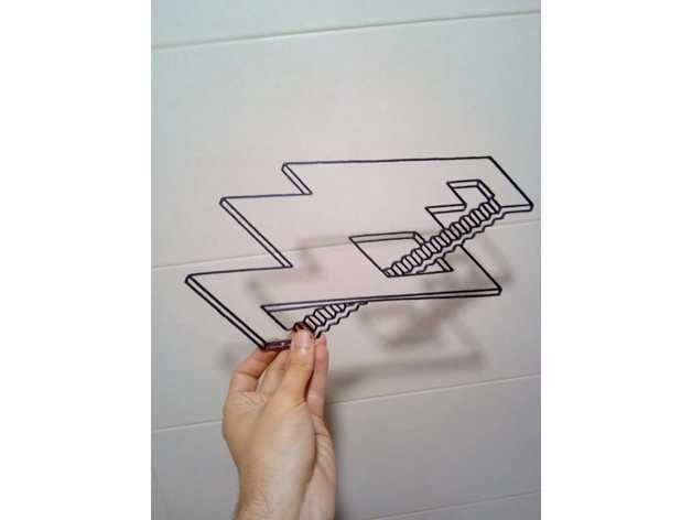 Optical Illussions Compilation 2D 3D Printer Model Download Free STL ...