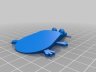 Parametric Squashed Mouse Door Stop Wedge 3D Printer Model Download ...