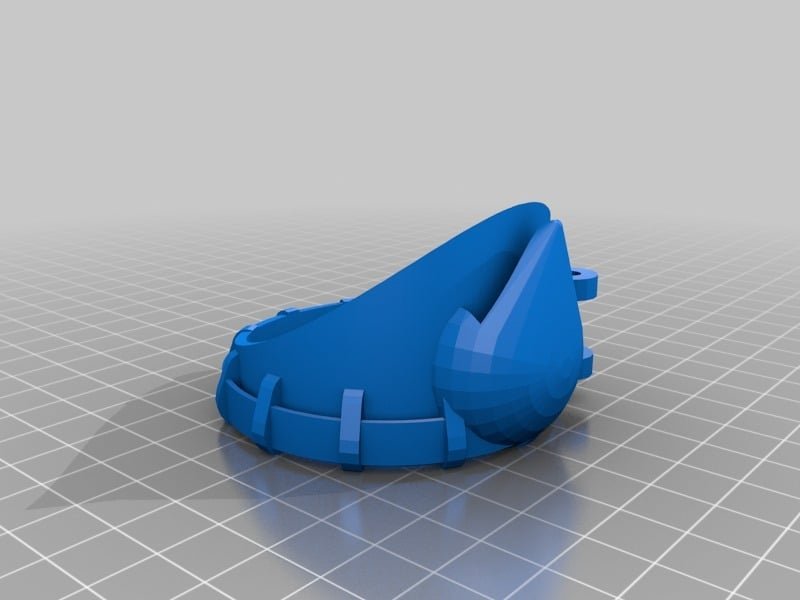 Steampunk Goggles Using 52mm Photographic Filters 3D Printer Model ...