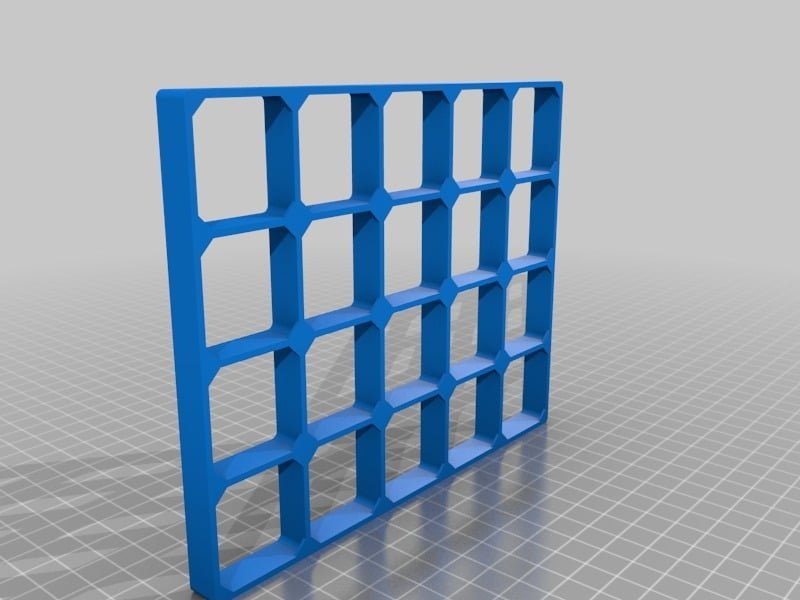 Seedling Grid And Pots 3D Printer Model Download Free STL File - 3axis.co