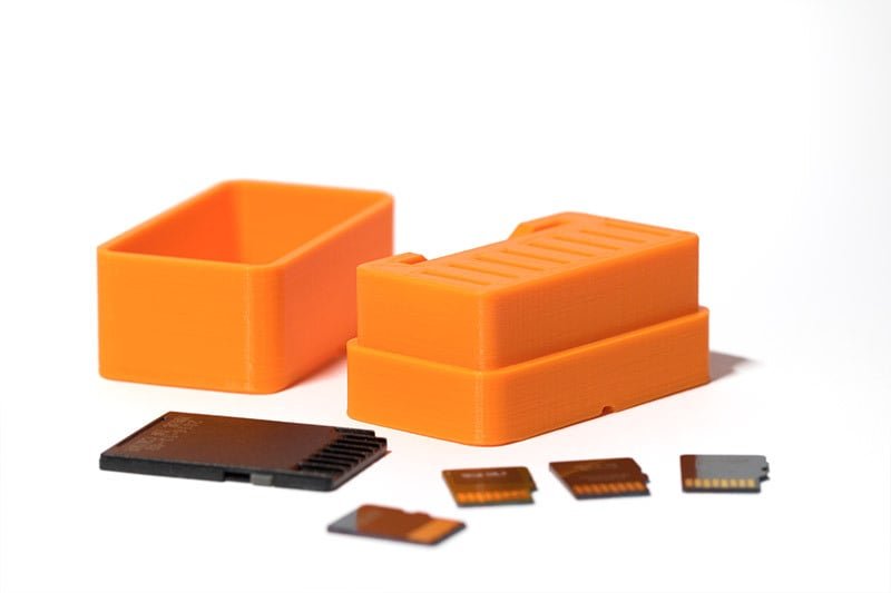 Micro SD Card And Adapter Storage Box 3D Printer Model Download Free ...