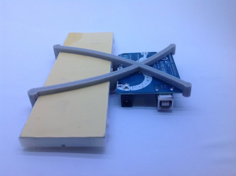 Arduino Uno + Big Breadboard Holder 3D Printer Model Download Free STL ...