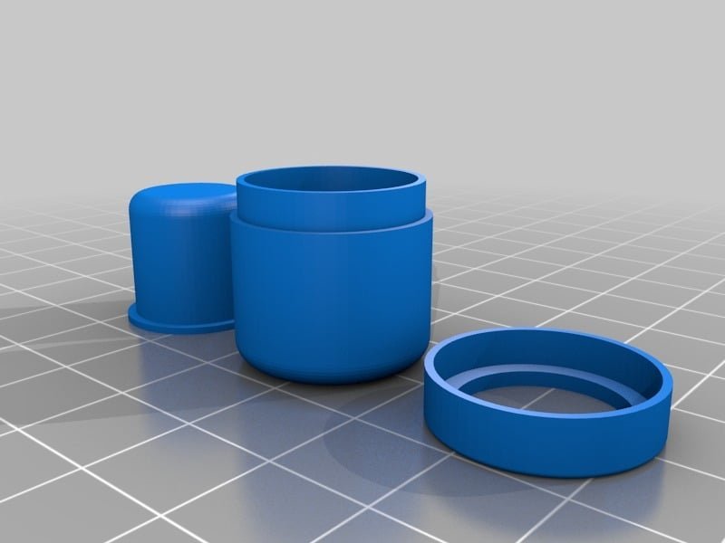 Fidget Button 3D Printer Model Download Free STL File - 3axis.co