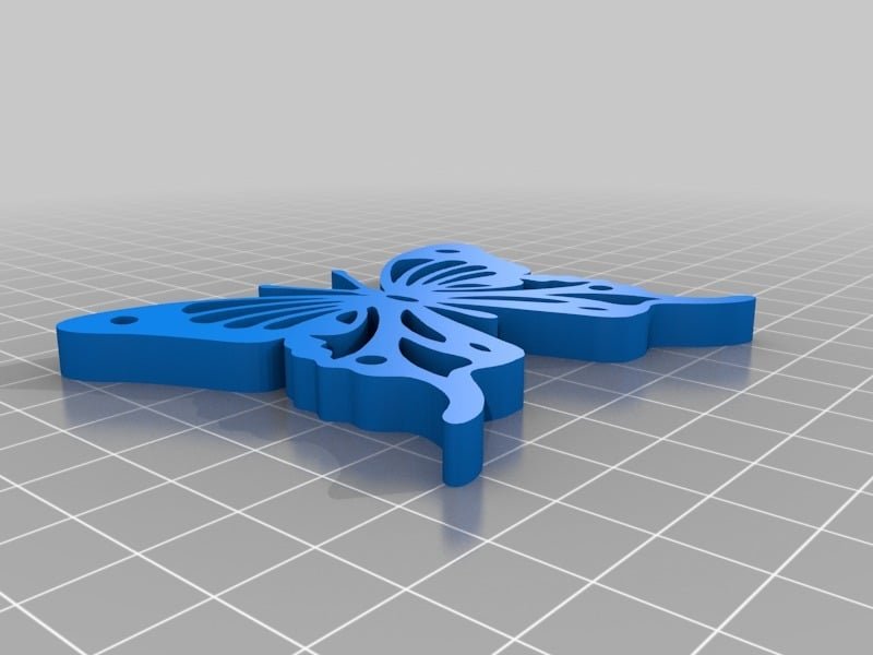 Butterfly # 57 3D Printer Model Download Free STL File - 3axis.co