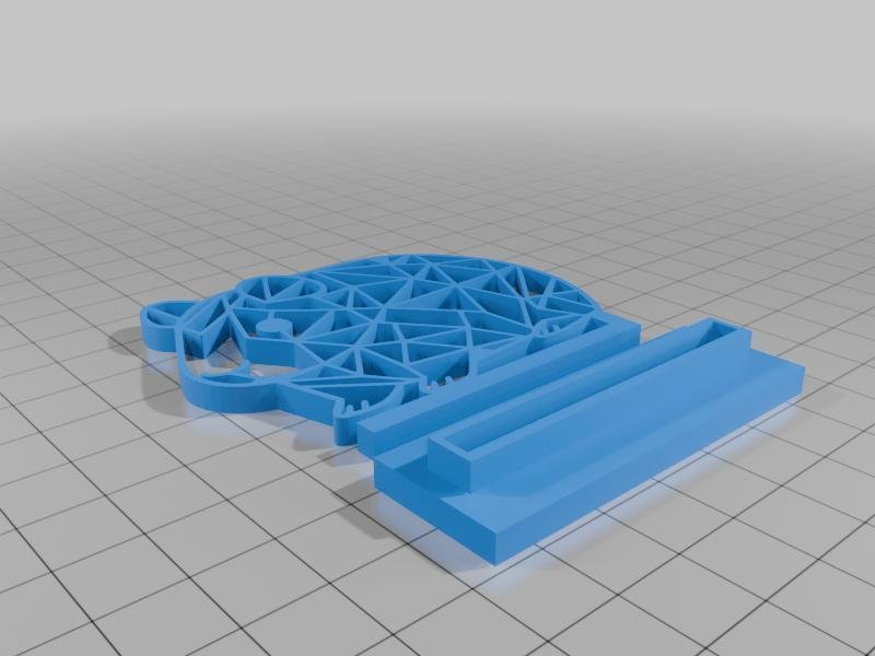 Geometric Guinea Pig 3D Printer Model Download Free STL File - 3axis.co