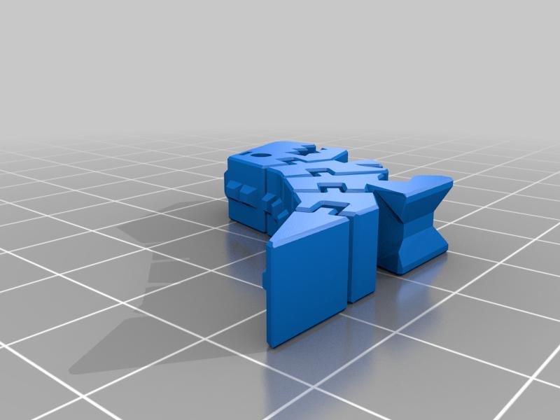 Baby Flexi Rex 3D Printer Model Download Free STL File - 3axis.co