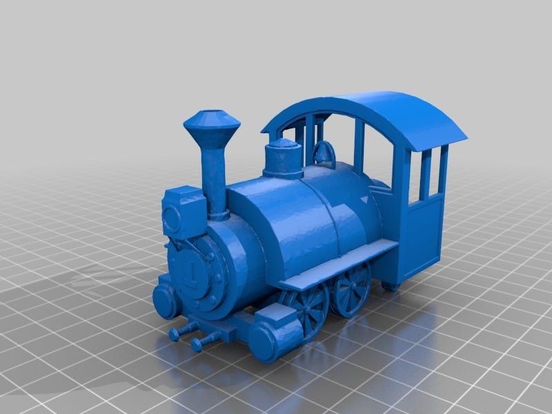 Walt Disney Railroad 3D Printer Model Download Free STL File - 3axis.co