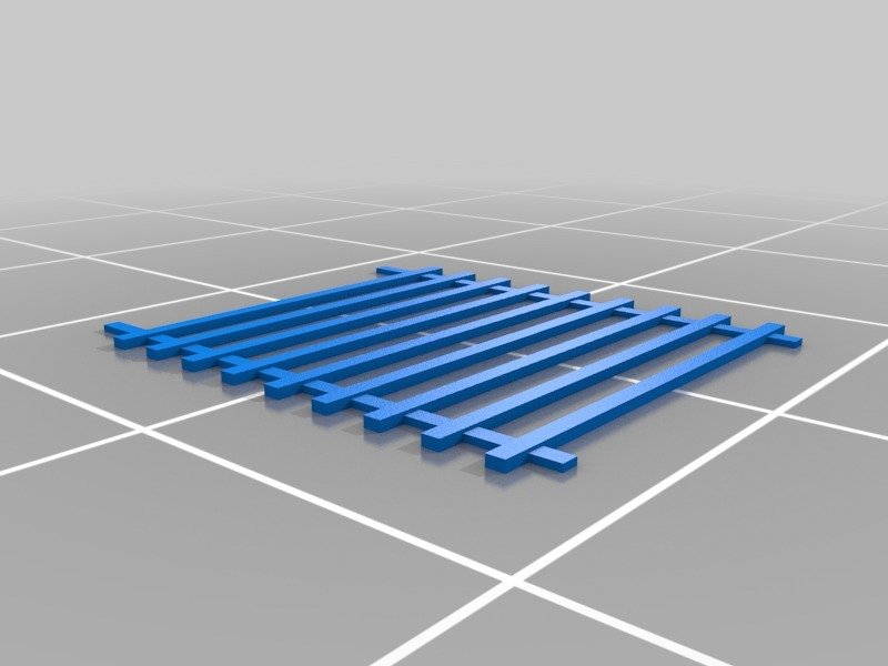 H0 Playground 1/87 Scale 3D Printer Model Download Free STL File - 3axis.co