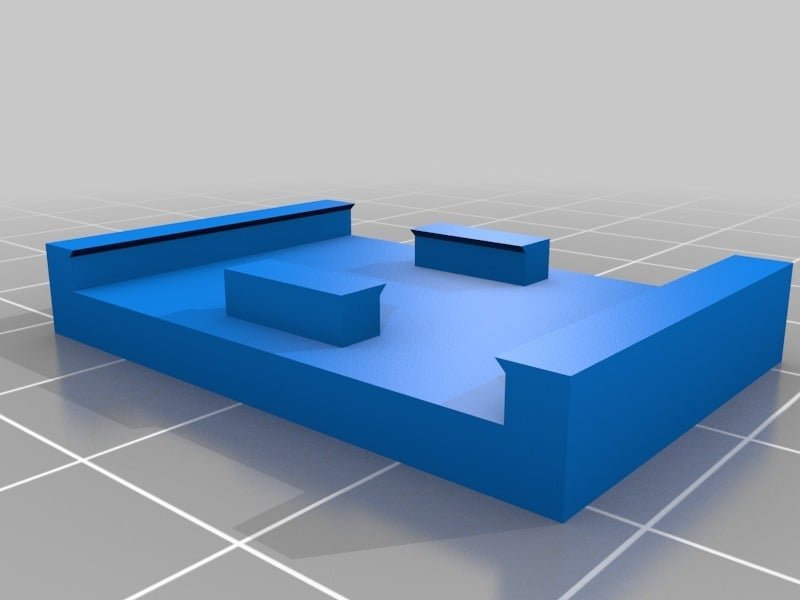 HO Scale Track Joiner 3D Printer Model Download Free STL File - 3axis.co