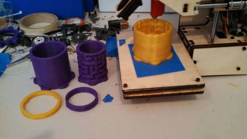 Maze Cylinder Box – Visible And Hidden Versions 3D Printer Model ...