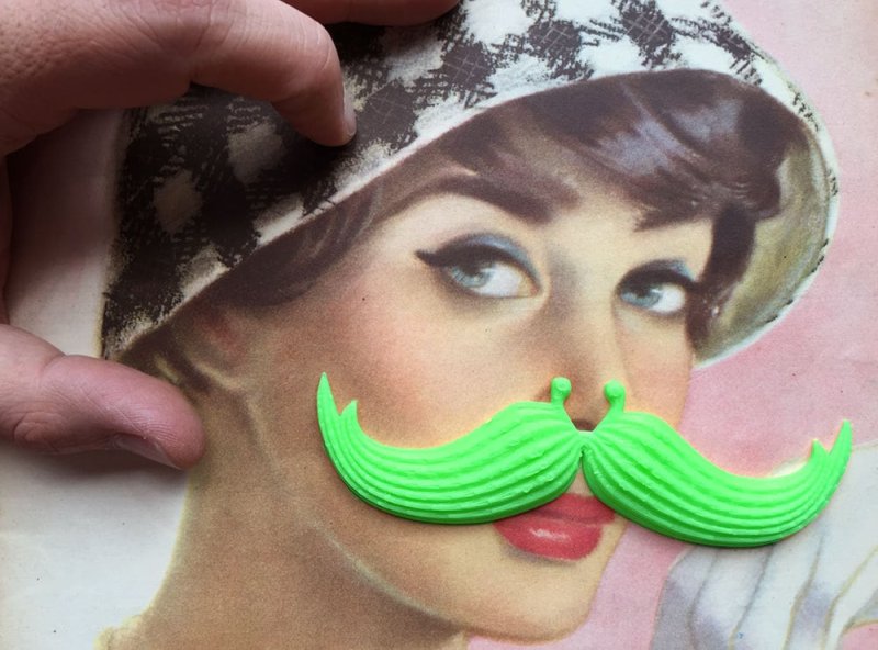 Fancy Mustache For St. Patrick’s Day 3D Printer Model Download Free STL ...