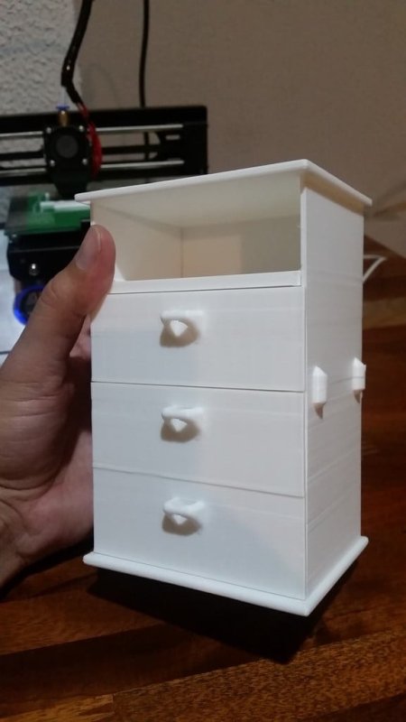 Drawers 3D Printer Model Download Free STL File - 3axis.co