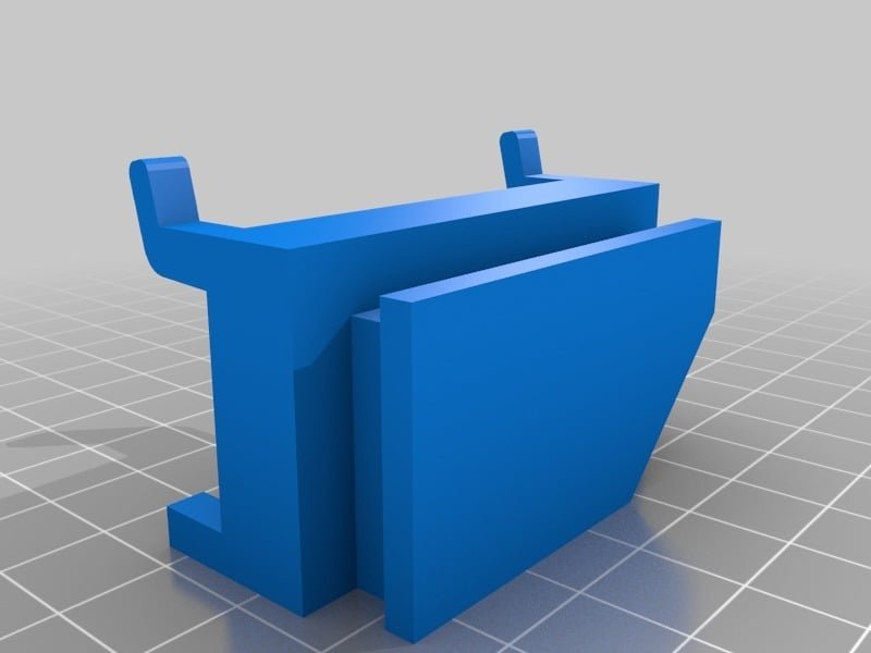 Pegboard Square Holder 3D Printer Model Download Free STL File - 3axis.co