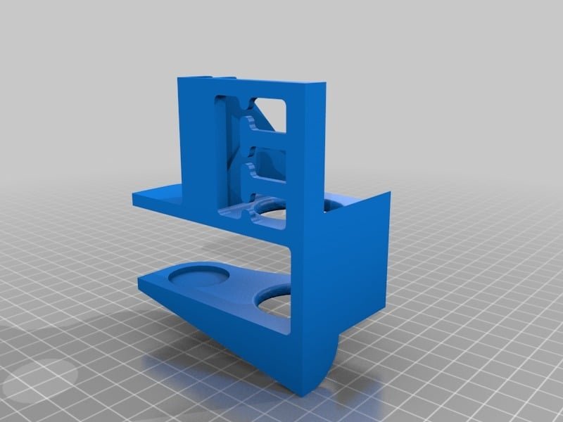 Shelf / Monitor Riser Leg (opt: Laptop Stand) 3D Printer Model Download ...