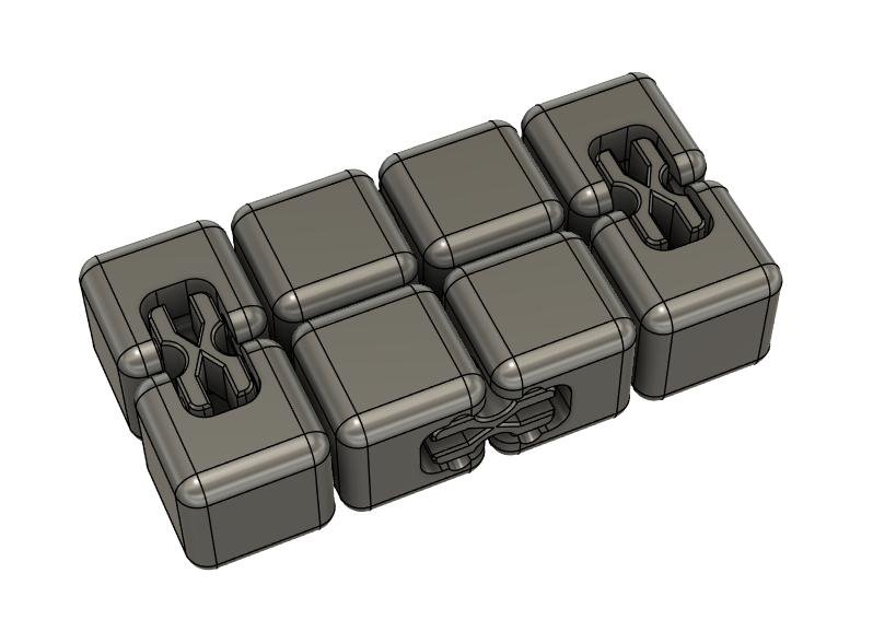 EZ Infinity Cube 3D Printer Model Download Free STL File - 3axis.co