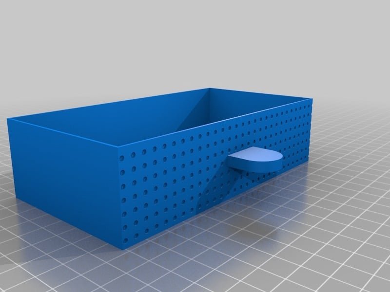 Customizable PC Bay Drawer 3D Printer Model Download Free STL File ...