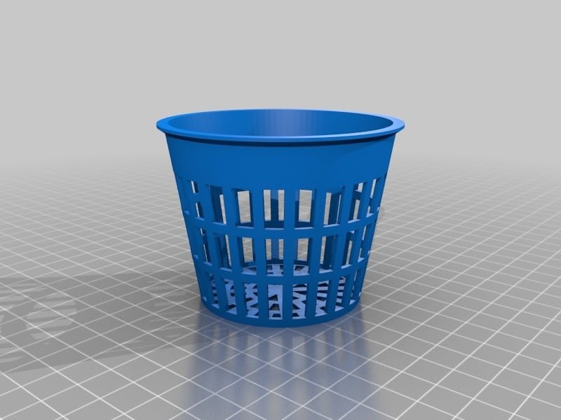 Parametric Net Pot / Net Cup For Hydroponics / Aeroponics / Fogponics ...