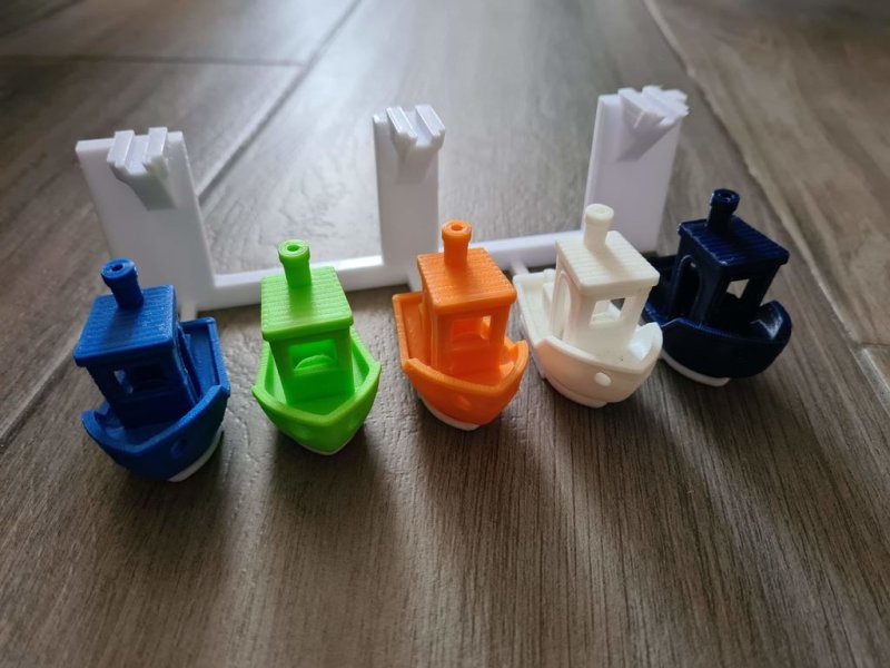 3DBenchy Stackable Display Rack 3D Printer Model Download Free STL File ...
