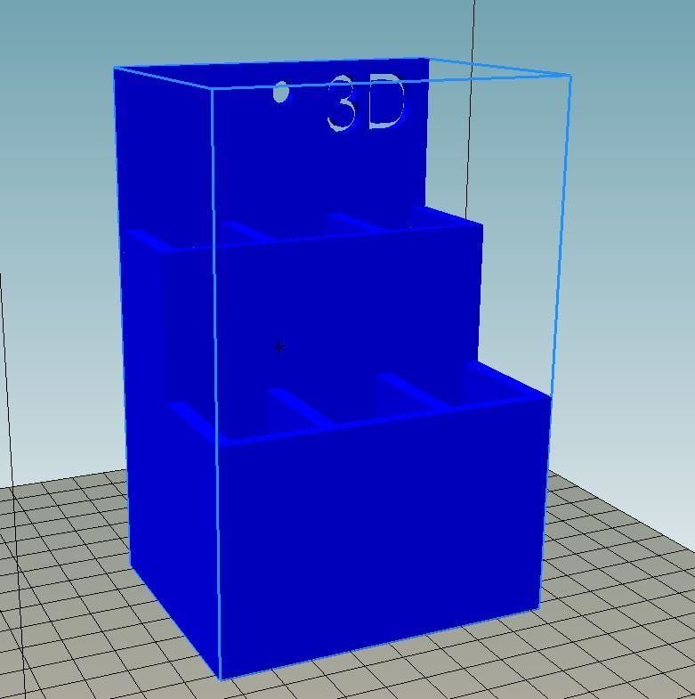 Storage Box For The Wall 3D Printer Model Download Free STL File - 3axis.co