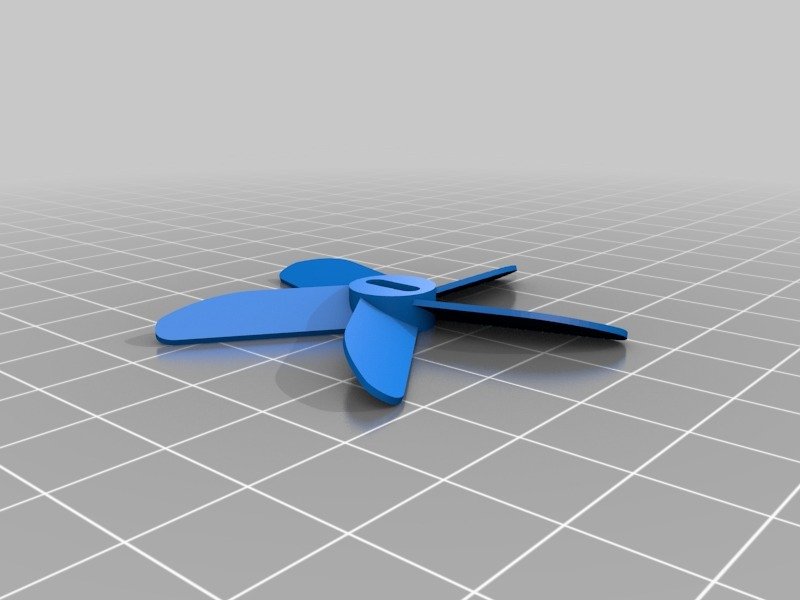 2″ Propellers – 3 Holes Mounting Style 3D Printer Model Download Free ...