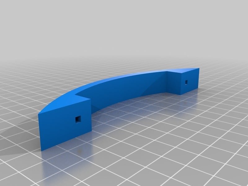 Door Handle 3D Printer Model Download Free STL File - 3axis.co