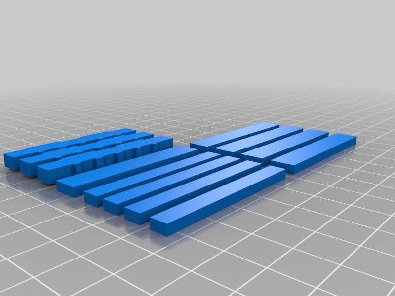 Pallet; Etched – 50mm X 50mm 3D Printer Model Download Free STL File ...