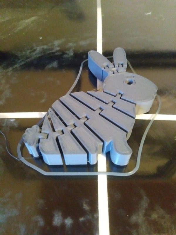 Flexi Rabbit With Strong Links 3D Printer Model Download Free STL File ...