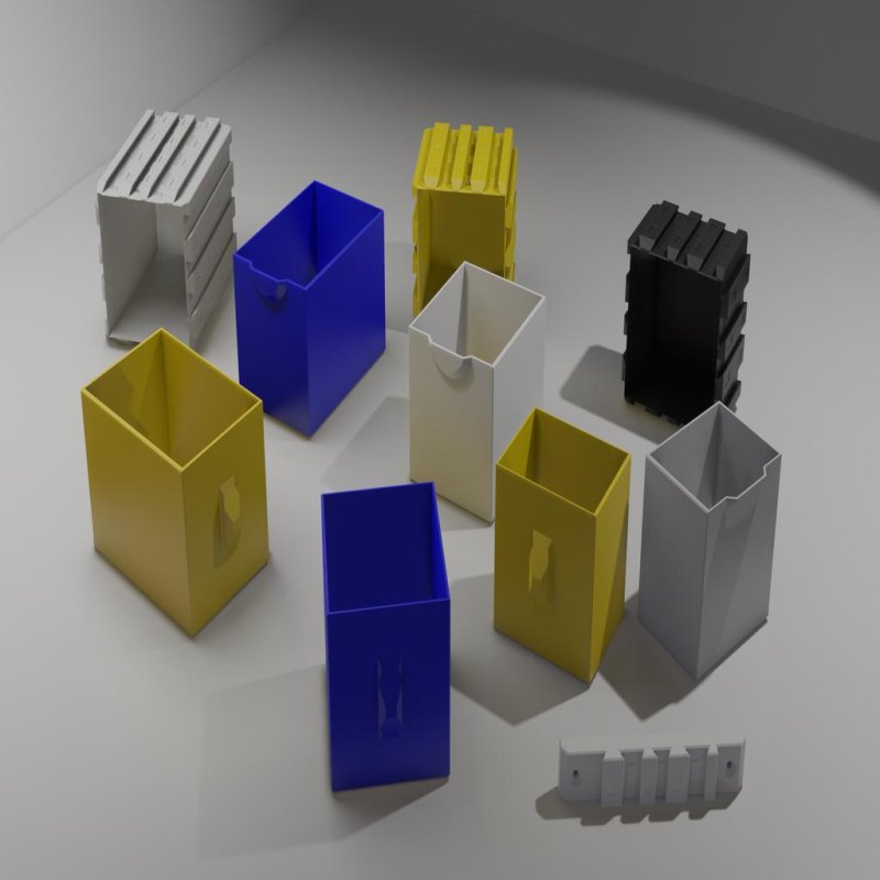 Another Stackable Drawer Boxes 3D Printer Model Download Free STL File ...