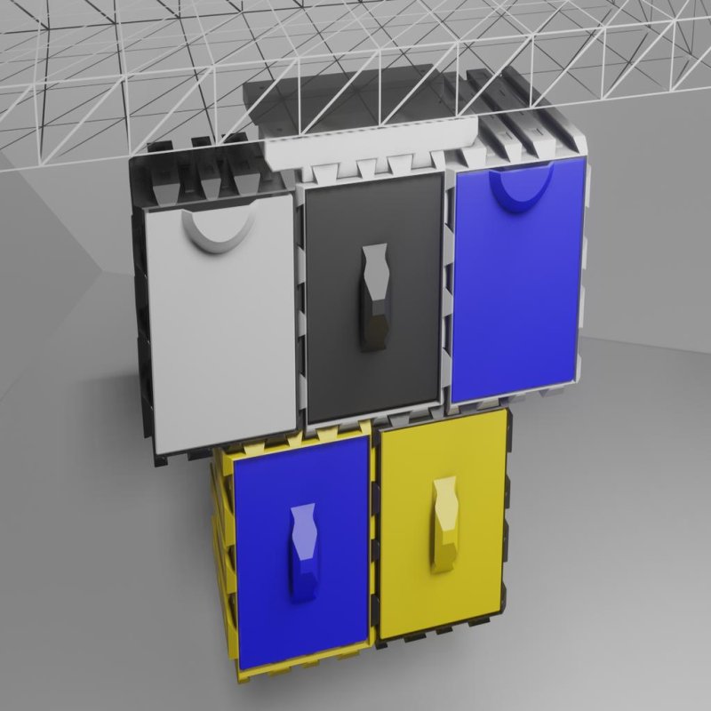 Another Stackable Drawer Boxes 3D Printer Model Download Free STL File ...