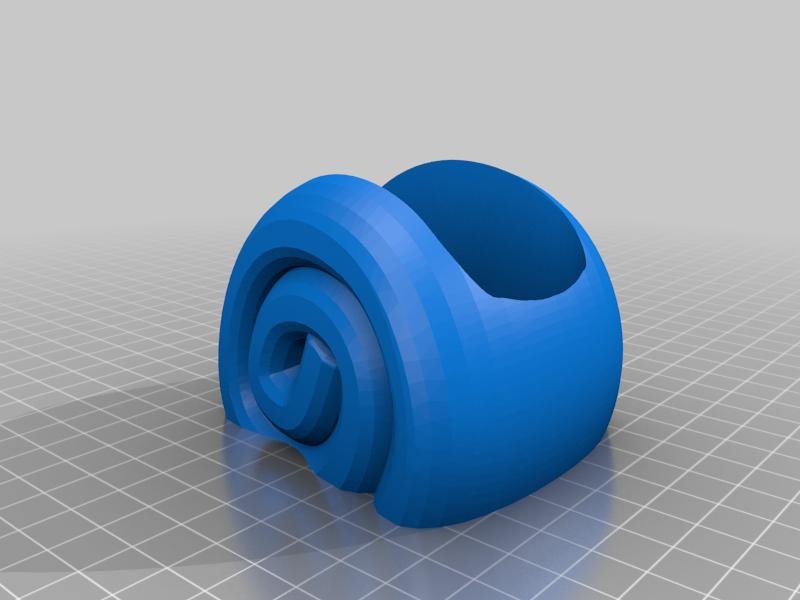 Cute Snail 3D Printer Model Download Free STL File - 3axis.co