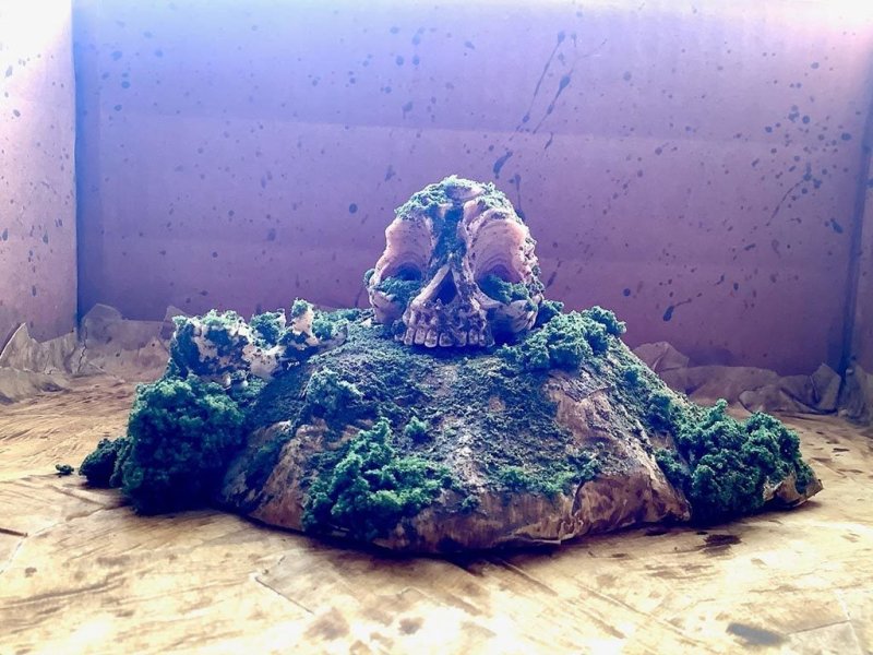 The Cursed Skull 3D Printer Model Download Free STL File - 3axis.co